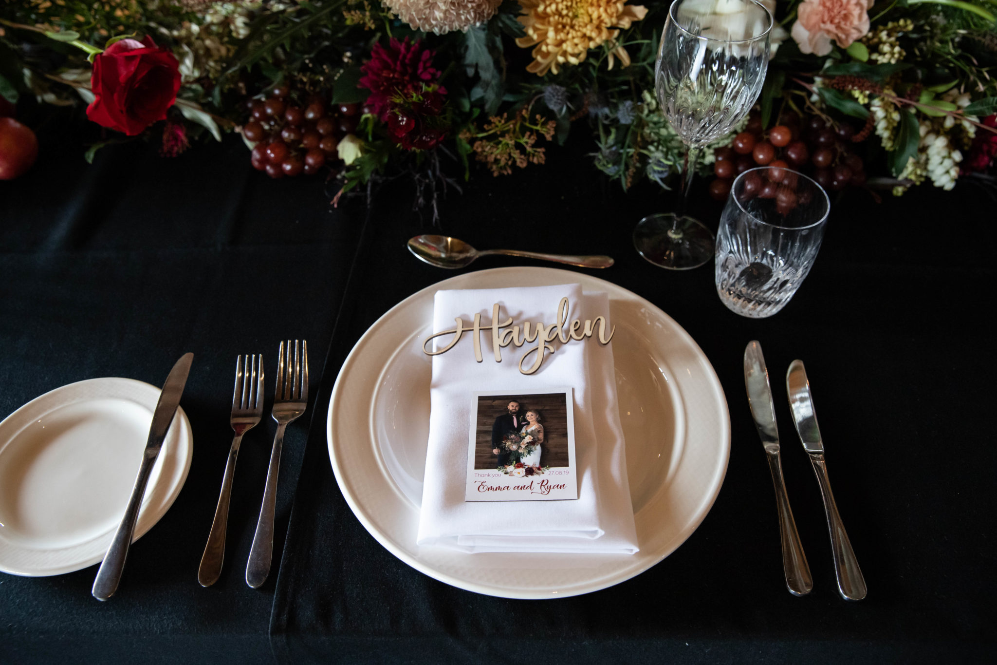 Winter Wonderland Style Wedding // Styled Shoot
