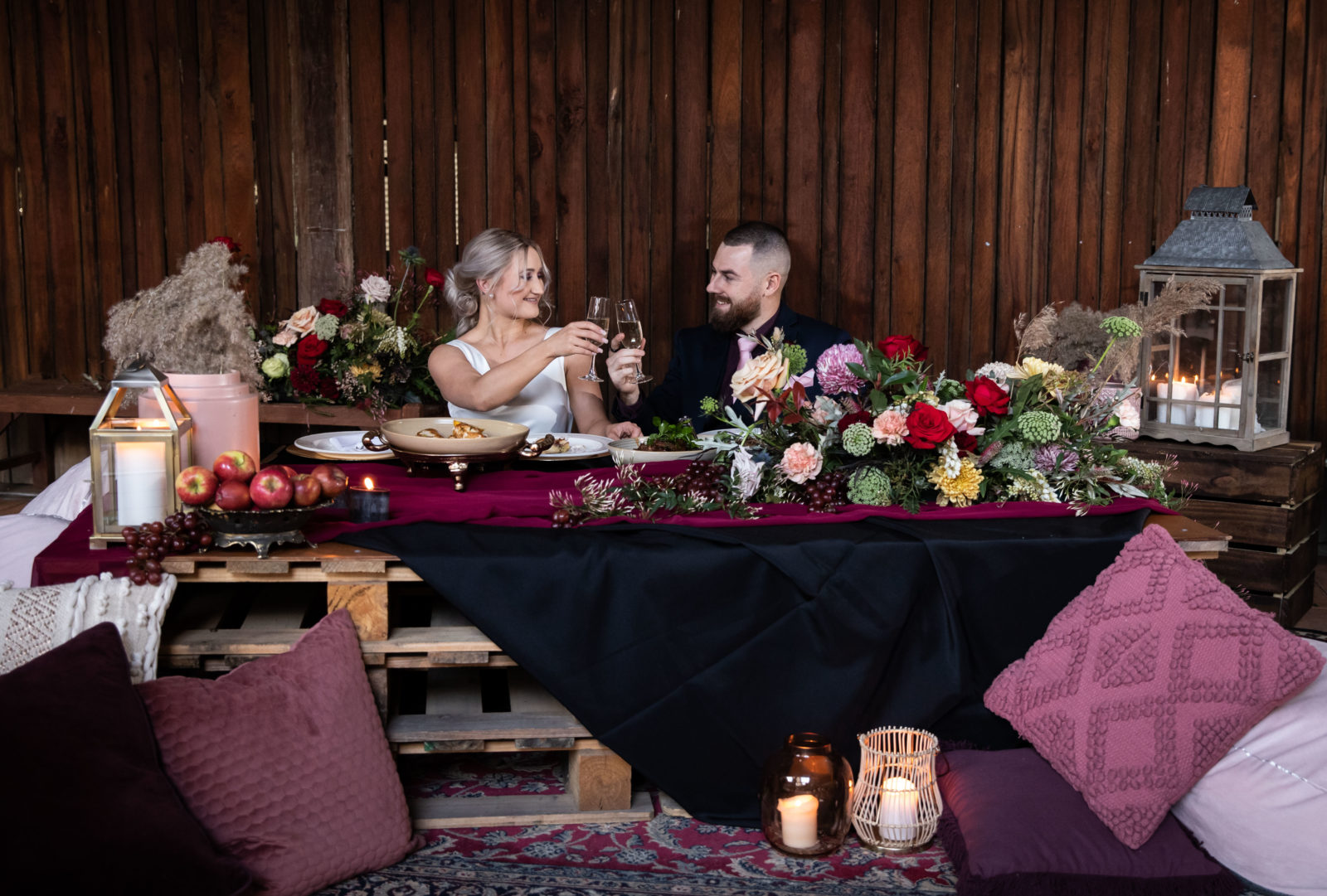 Winter Wonderland Style Wedding // Styled Shoot